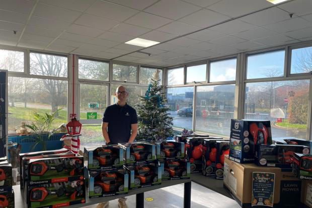 County Durham robotics company donates hundreds of toys in charity drive