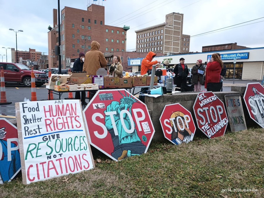Group protesting Joplin’s treatment of homeless issue rallies outside ...