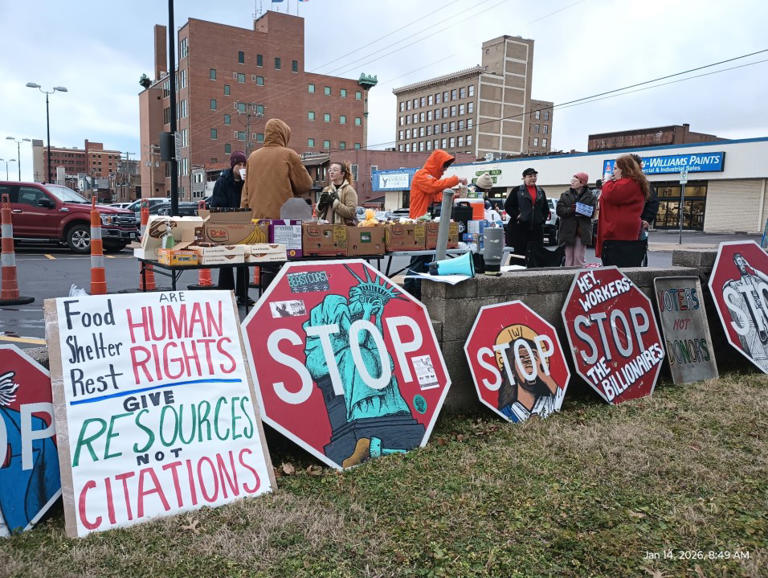 Group protesting Joplin’s treatment of homeless issue rallies outside ...