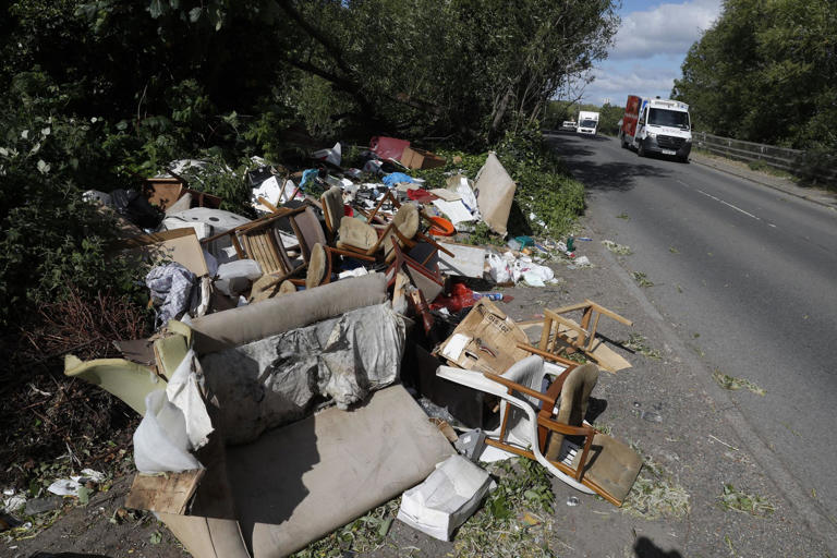 Fly-tipping crisis: Bedford named among top 50 areas drowning in ...