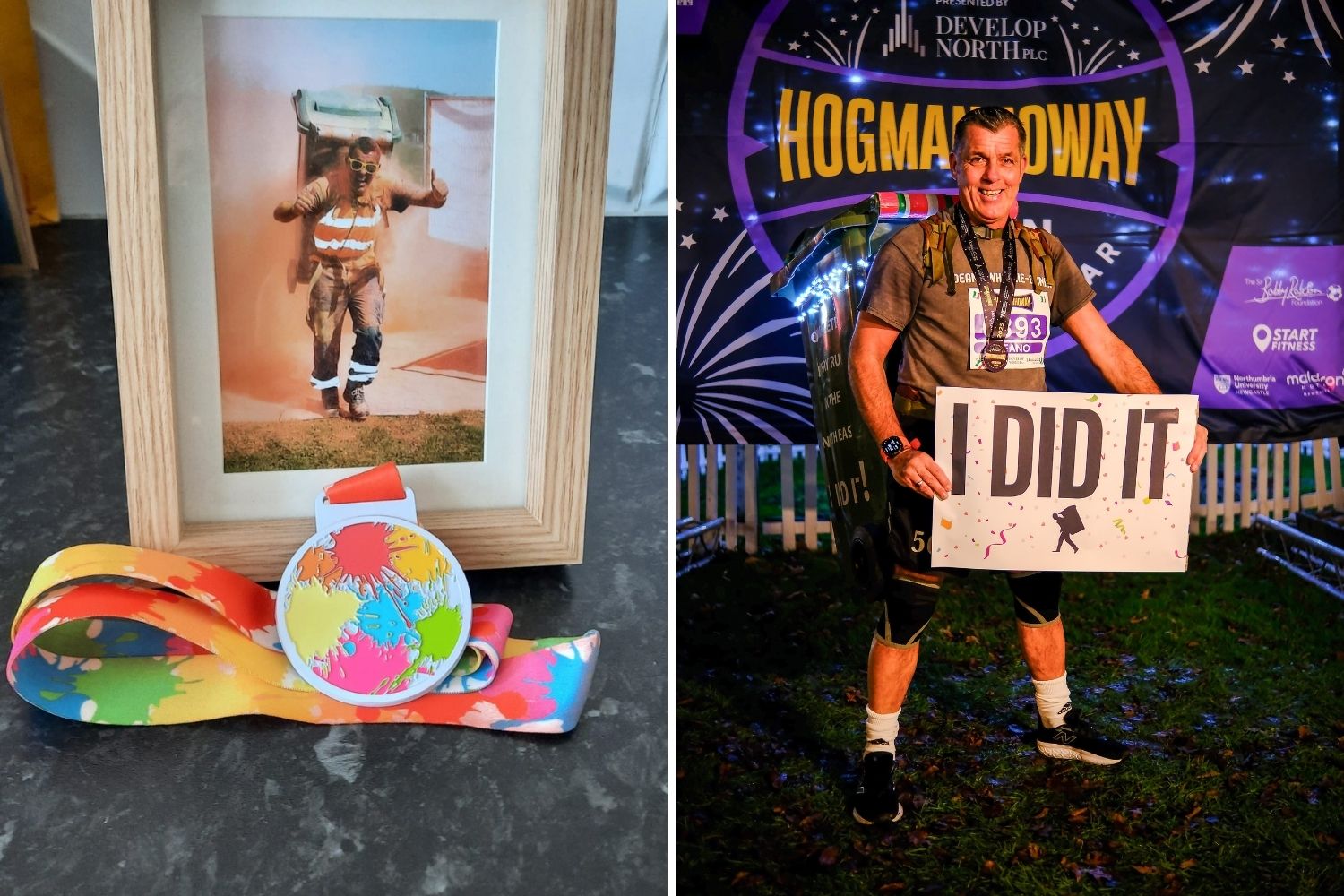 I had a tear in my eye - running binman Deano completes all region's ...