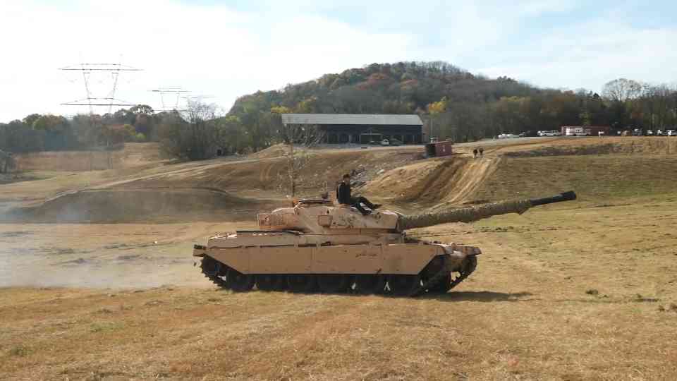 This tank test started as a joke and ended in destruction