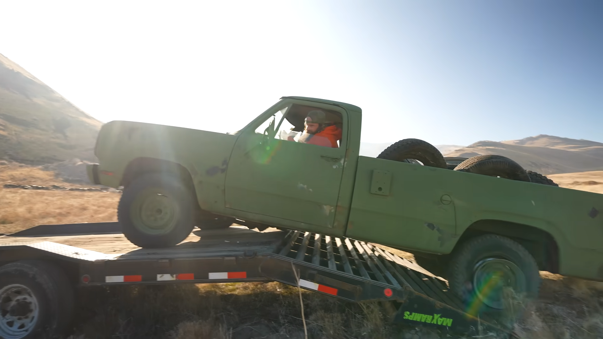 A mountain fortress needed access - so they bought military vehicles