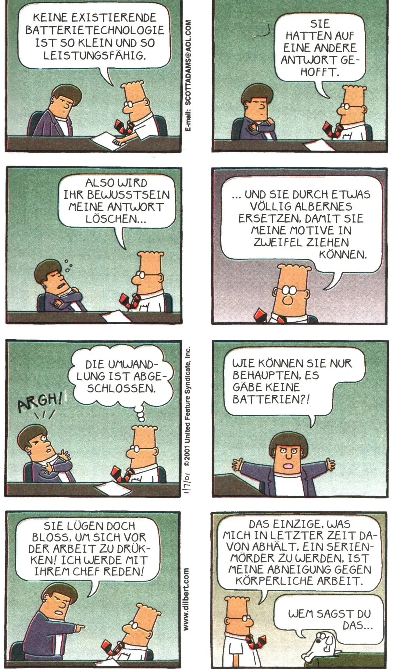 Nachruf auf Scott Adams: Der Dezimator des klassischen Comicstrips