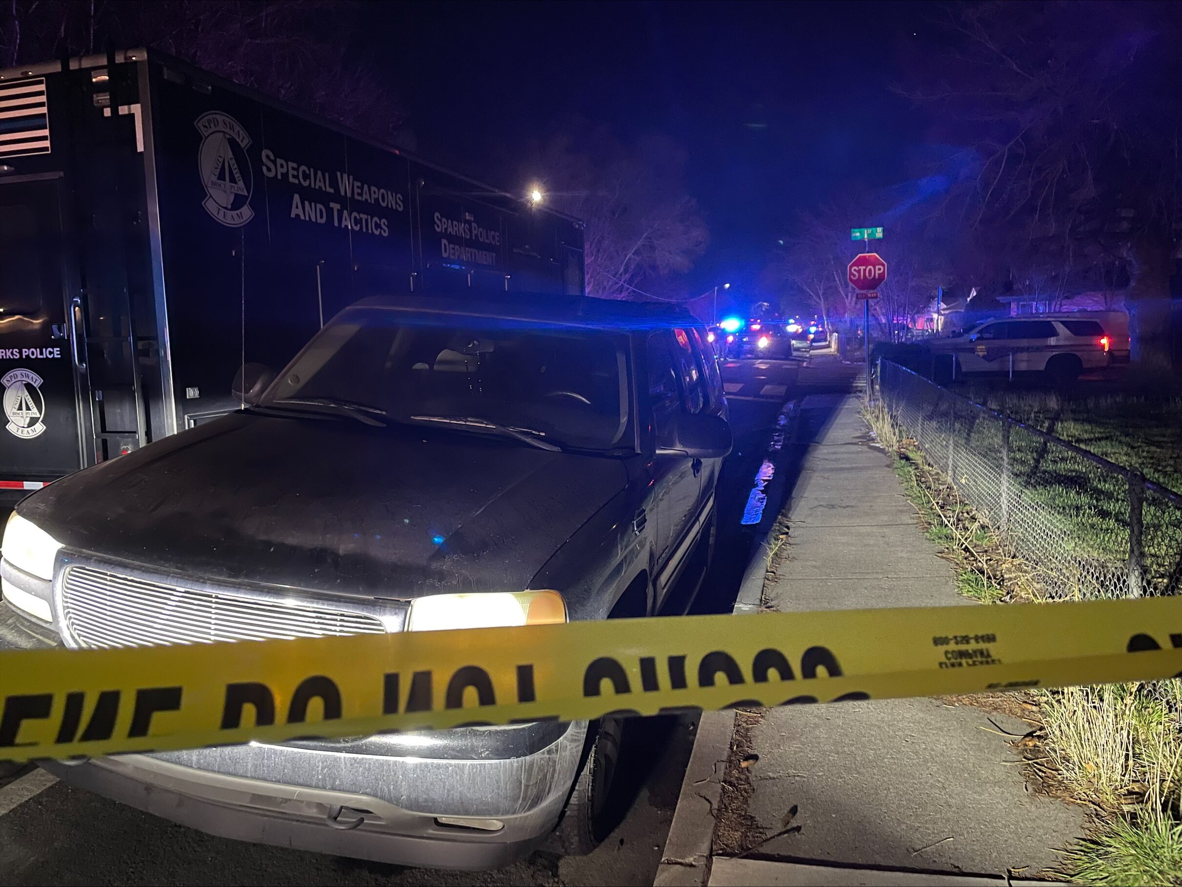 Two in custody following Sparks standoff