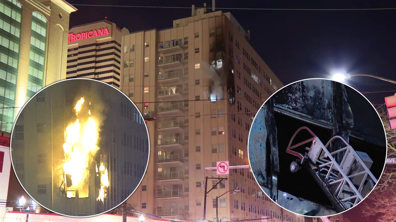 4-alarm fire breaks out at Atlantic City apartment high-rise near ...