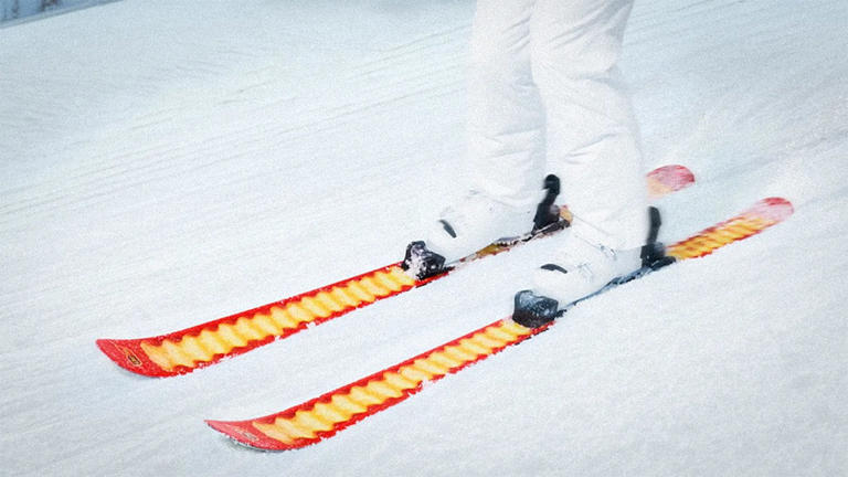 These head-turning skis bring a fundamental technique to life