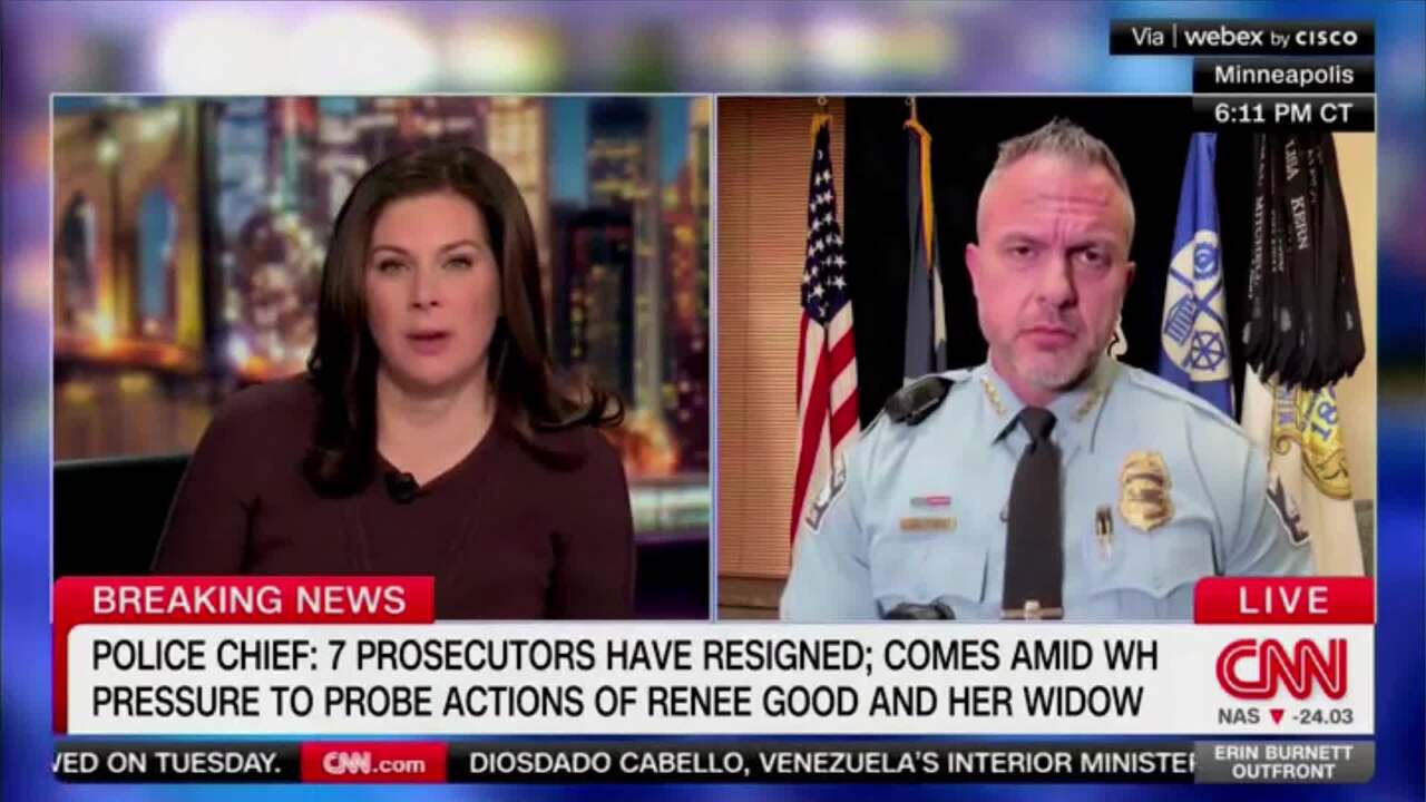 Minneapolis police chief warns that if rhetoric keeps escalating 'we ...