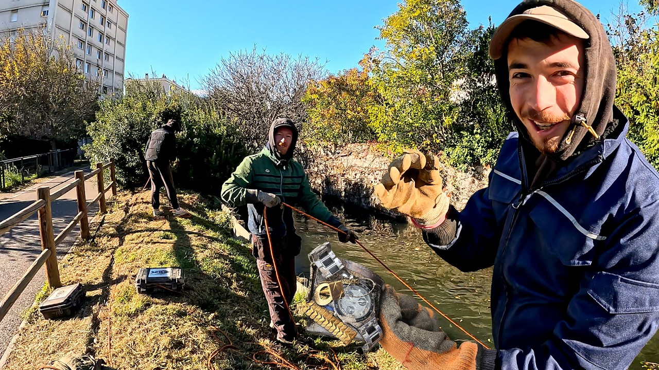C'est dingue de trouver tout ça dans un minuscule canal