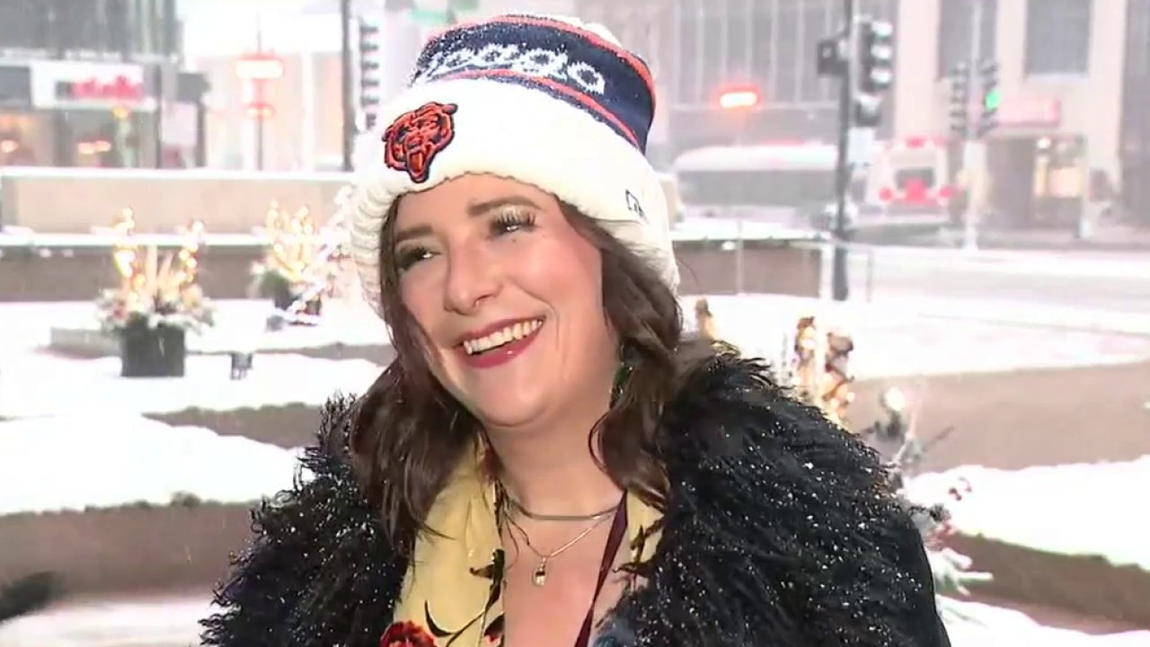 Heavy burst of snow hits Chicago, creates whiteout conditions