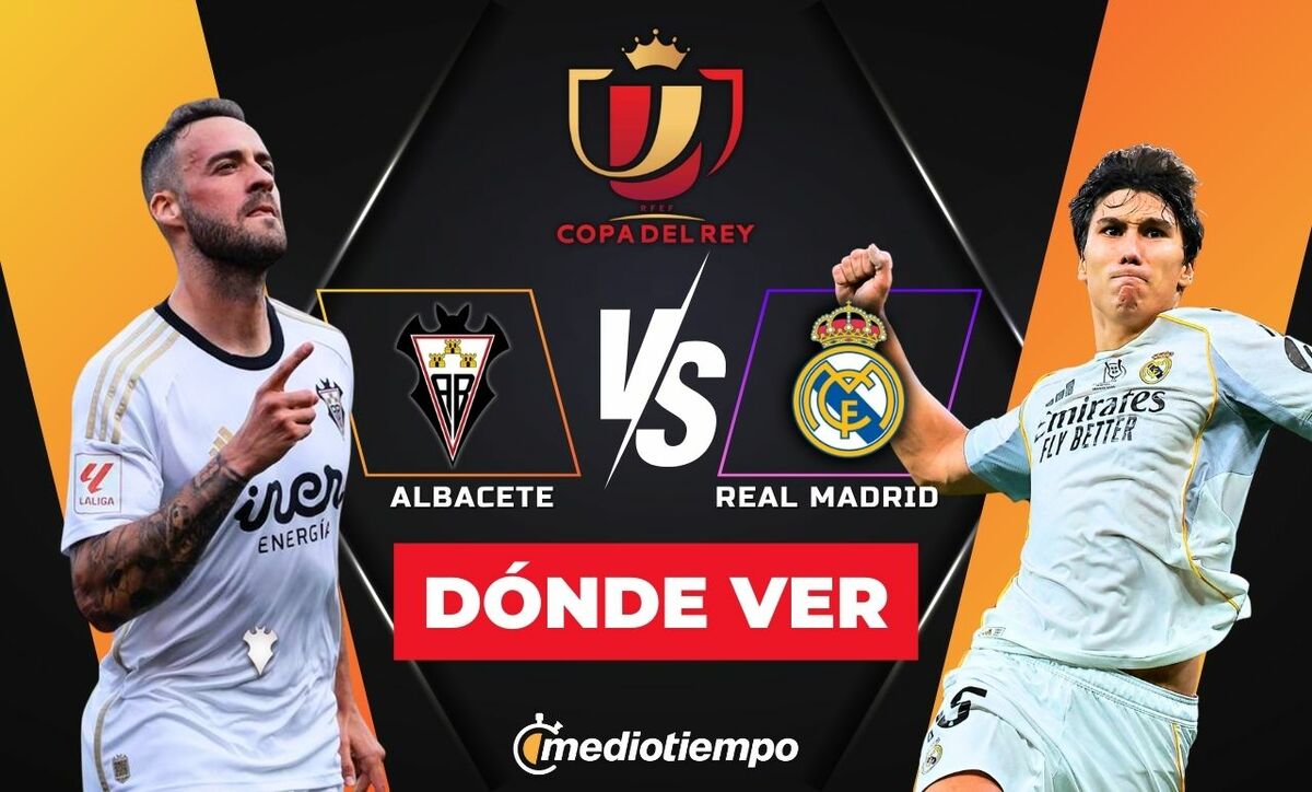 Real Madrid vs. Albacete en vivo. Partido octavos de final Copa del Rey ...