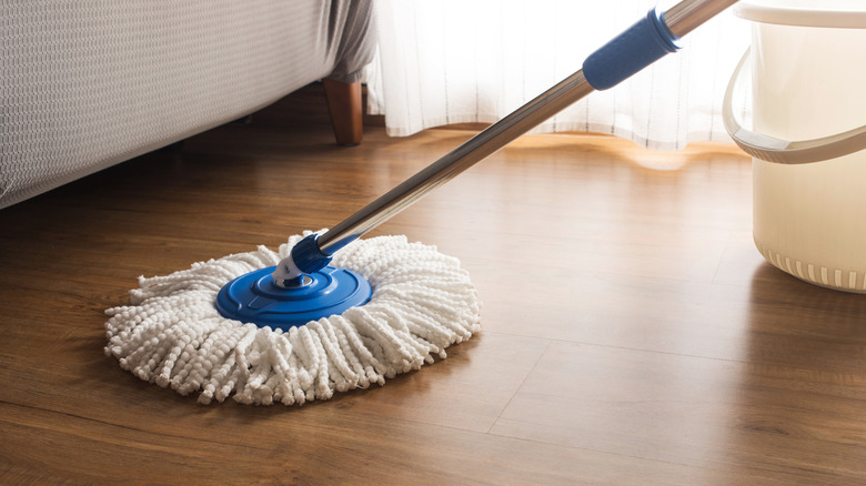 How often you should really be disinfecting your mop and broom