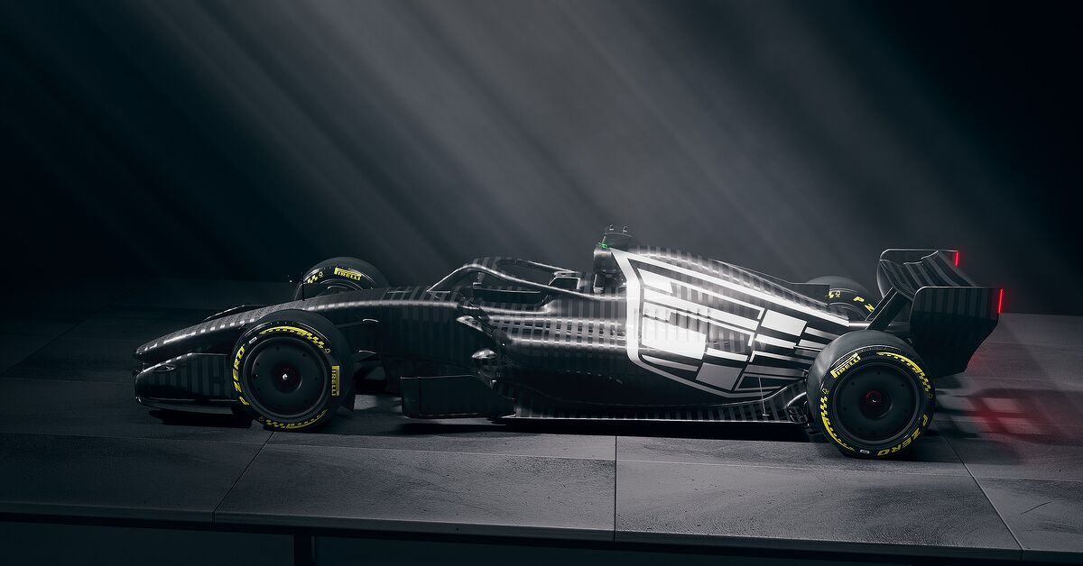 Cadillac F1 reveals special testing livery