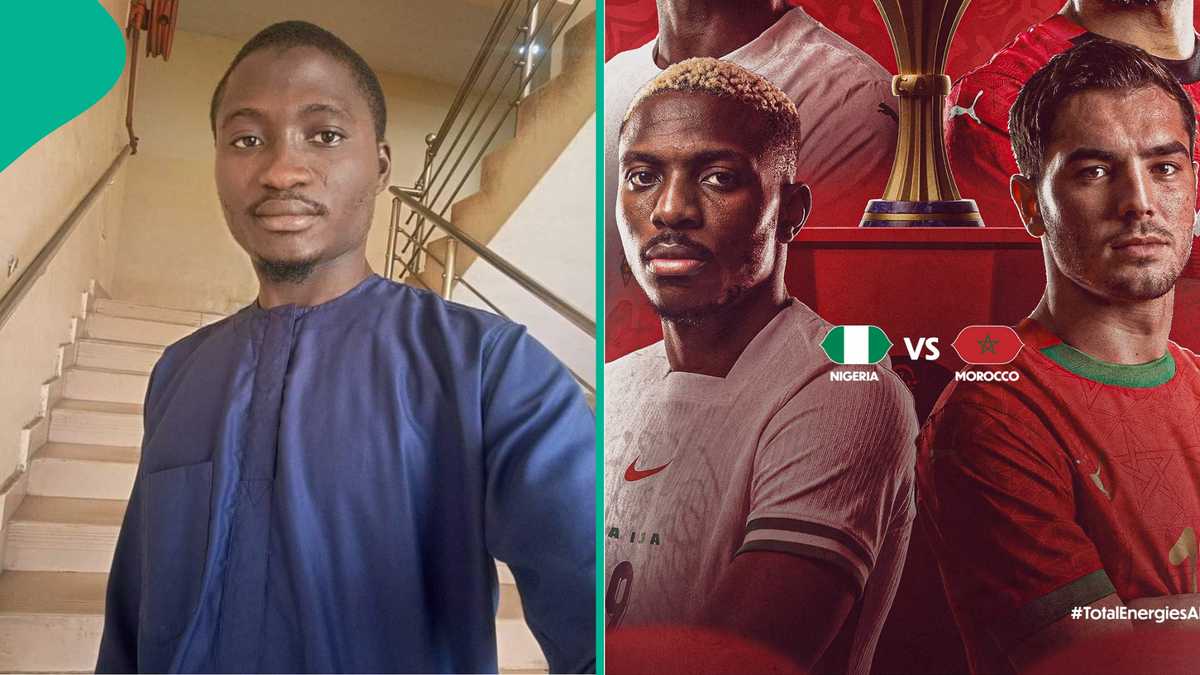 Hours before kick-off of Nigeria vs Morocco, engineer shares result he ...