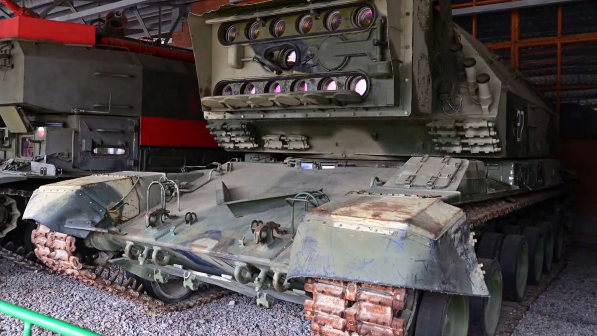 Soviet laser tanks once existed under secret programs