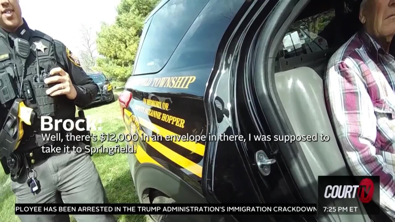 Jury views bodycam footage of William Brock at scene