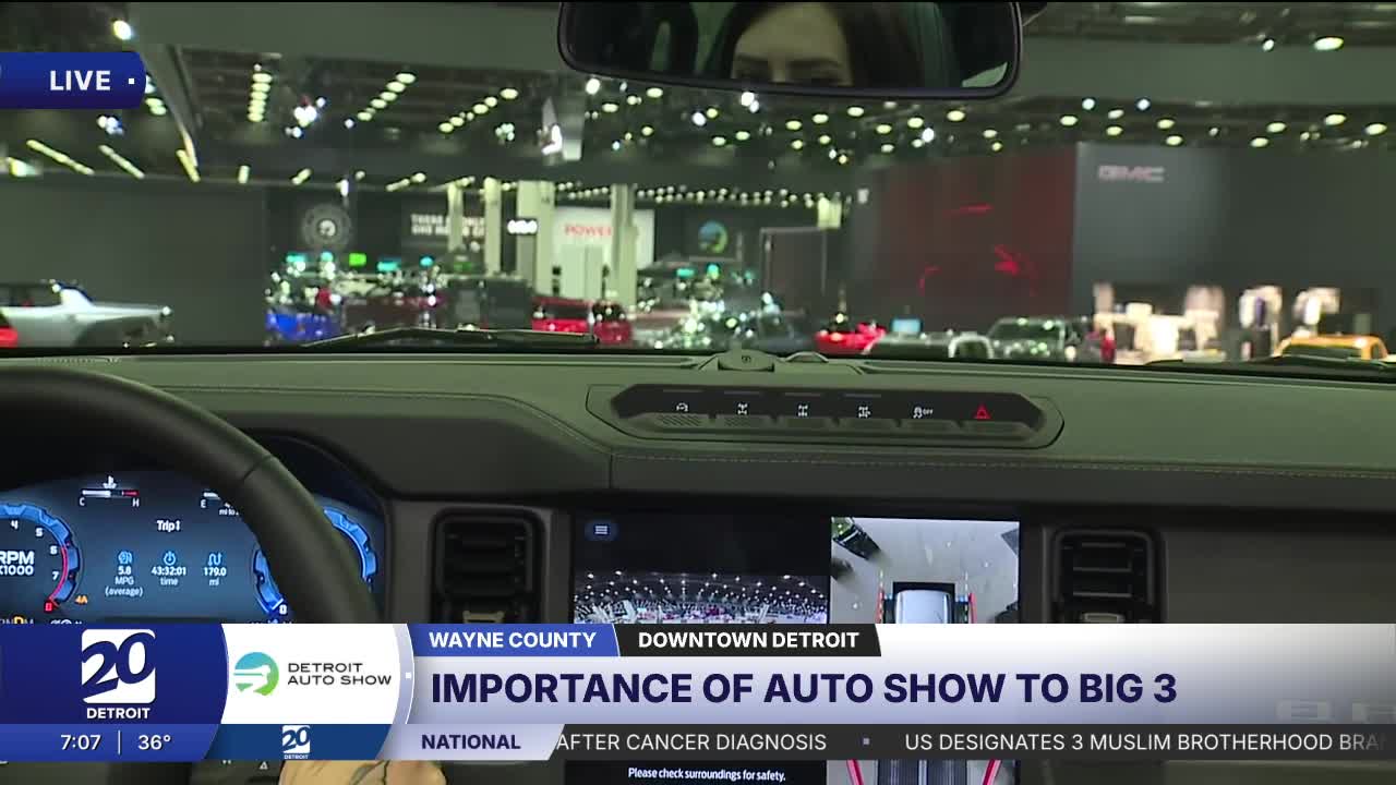 7 News Detroit's Brittany Toolis takes a ride on the test track at the ...