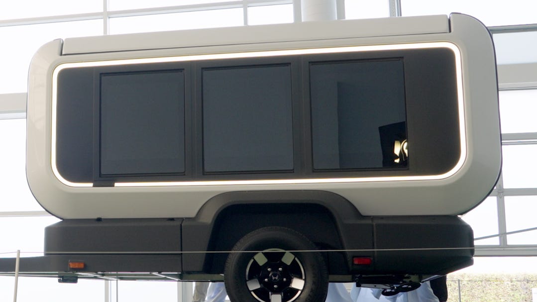 Honda unveils Base Station, a new camper trailer prototype
