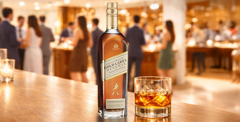 How to drink Johnnie Walker Gold Label Reserve