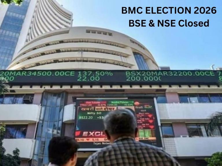 BMC elections 2026: BSE & NSE announce stock market holiday on January ...