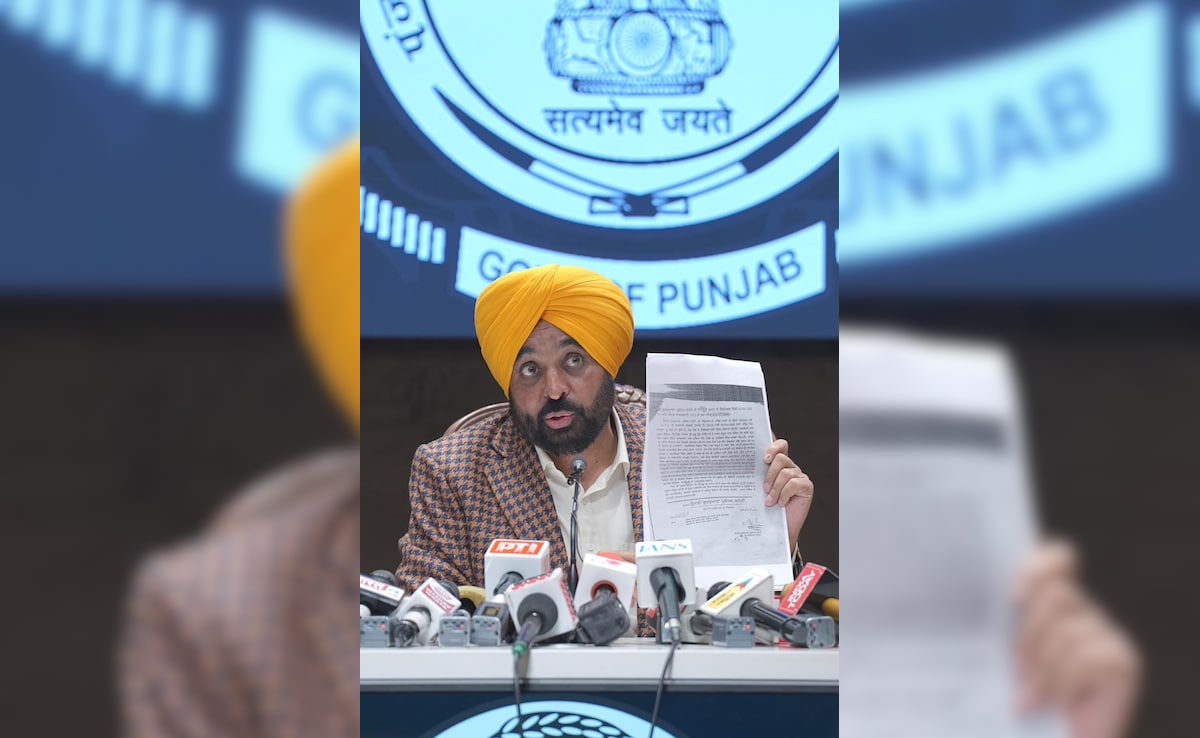 AAP says Centre denied clearance for Bhagwant Mann's visits to UK, Israel