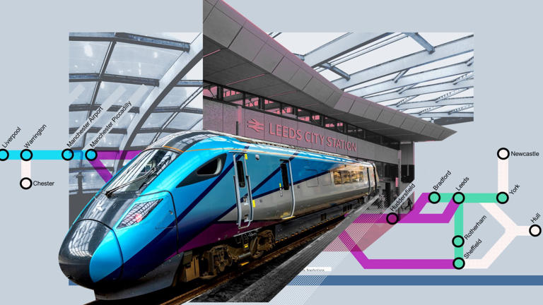 Inside Northern Powerhouse Rail with new train route