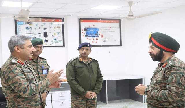 Lieutenant General Harpal Singh reviews infrastructure post-glacial ...