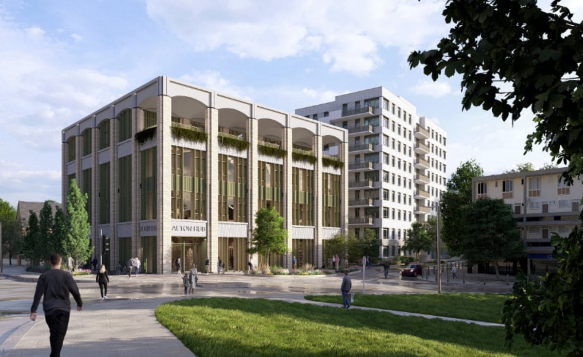 New images show £100m transformation of south London neighbourhood