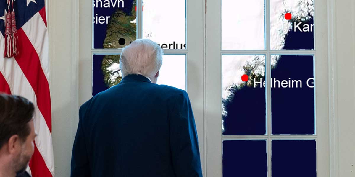 Trump: – Nato bør bane vei for at vi får Grønland