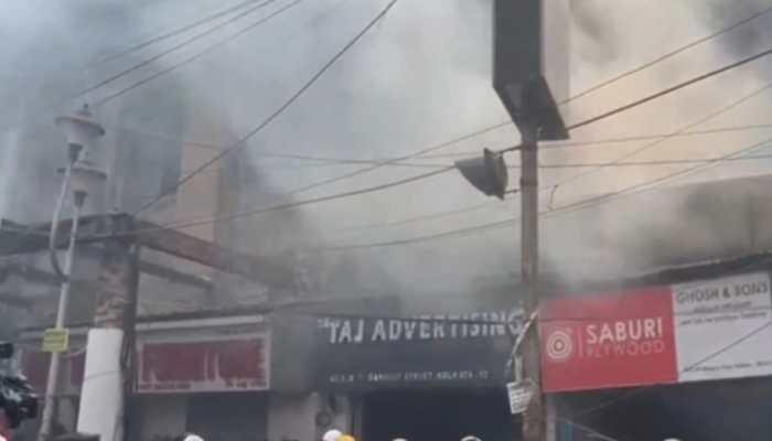 Kolkata: Fire breaks out in Ganguly Street; three shops damaged