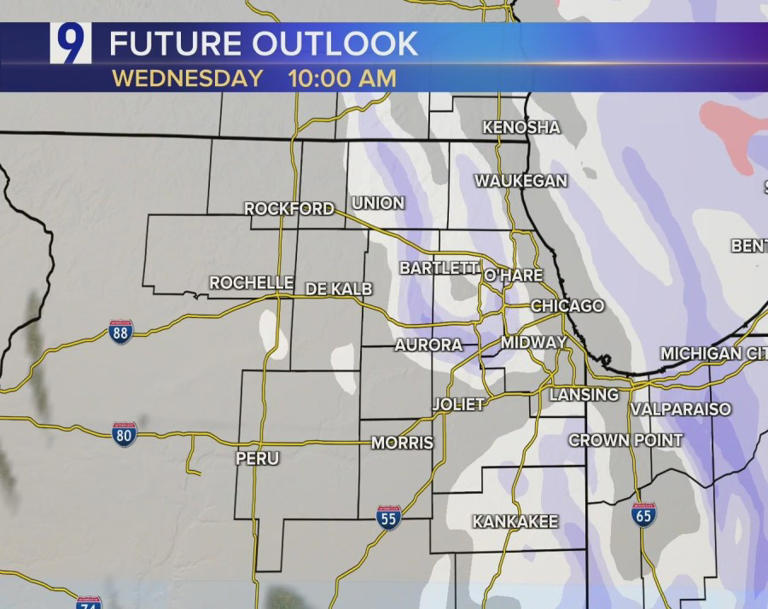 Wednesday forecast: Snowy, windy morning commute in Chicagoland, then ...