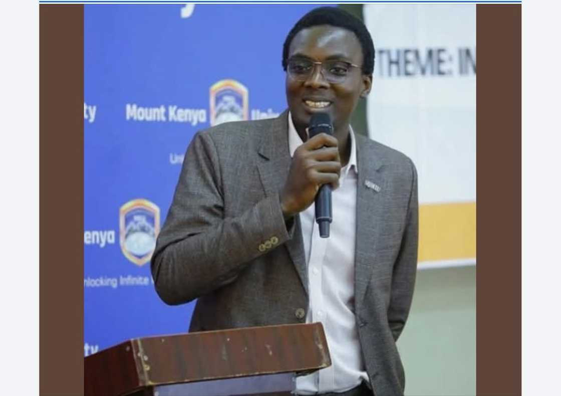 Bill Kaunda: Ex-MKU student leader dies after accident on Raila Odinga Road