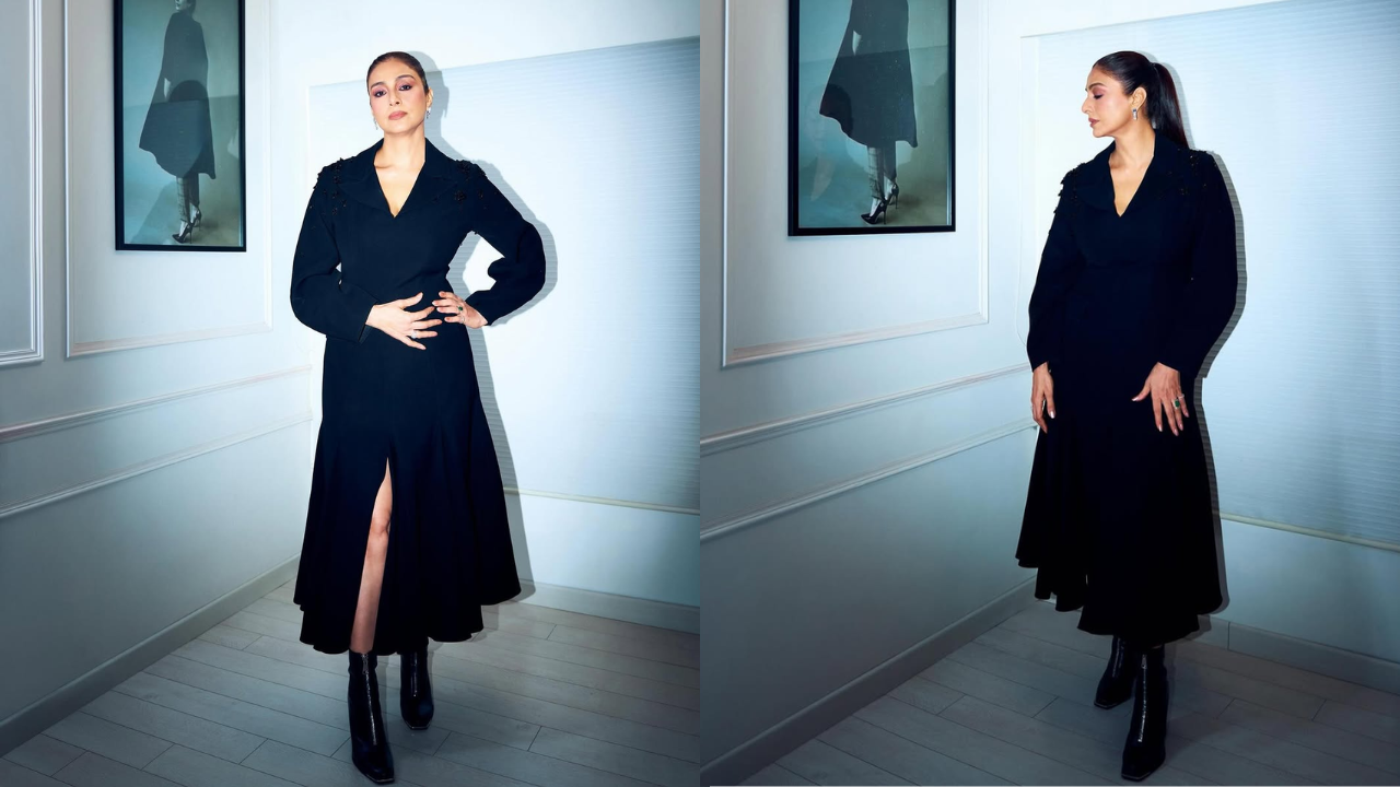 Tabu’s latest monochrome look politely reminds us that black will be ...