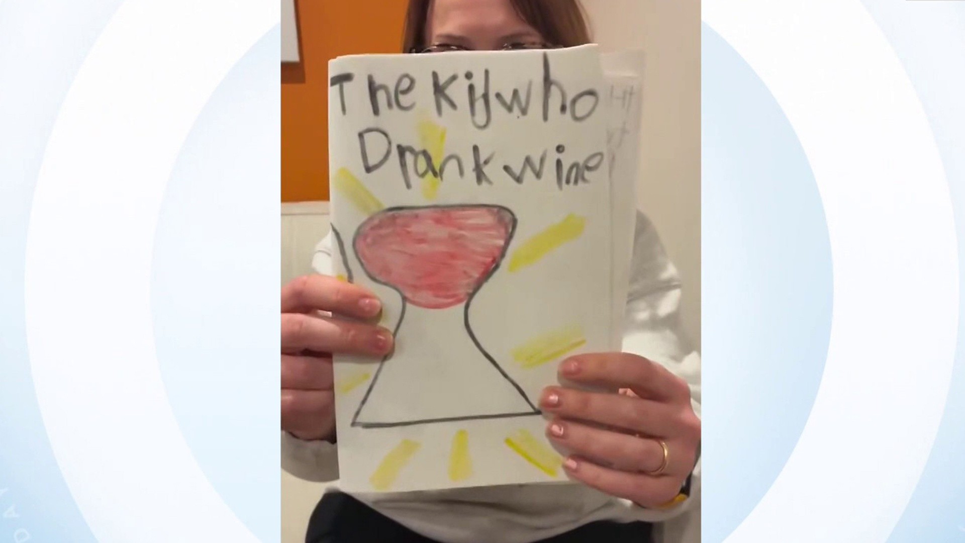 6-year-old writes hilarious book, 'The Kid Who Drank Wine'