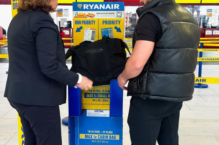 Aer Lingus and Ryanair 2026 bag size rules passengers must check before ...