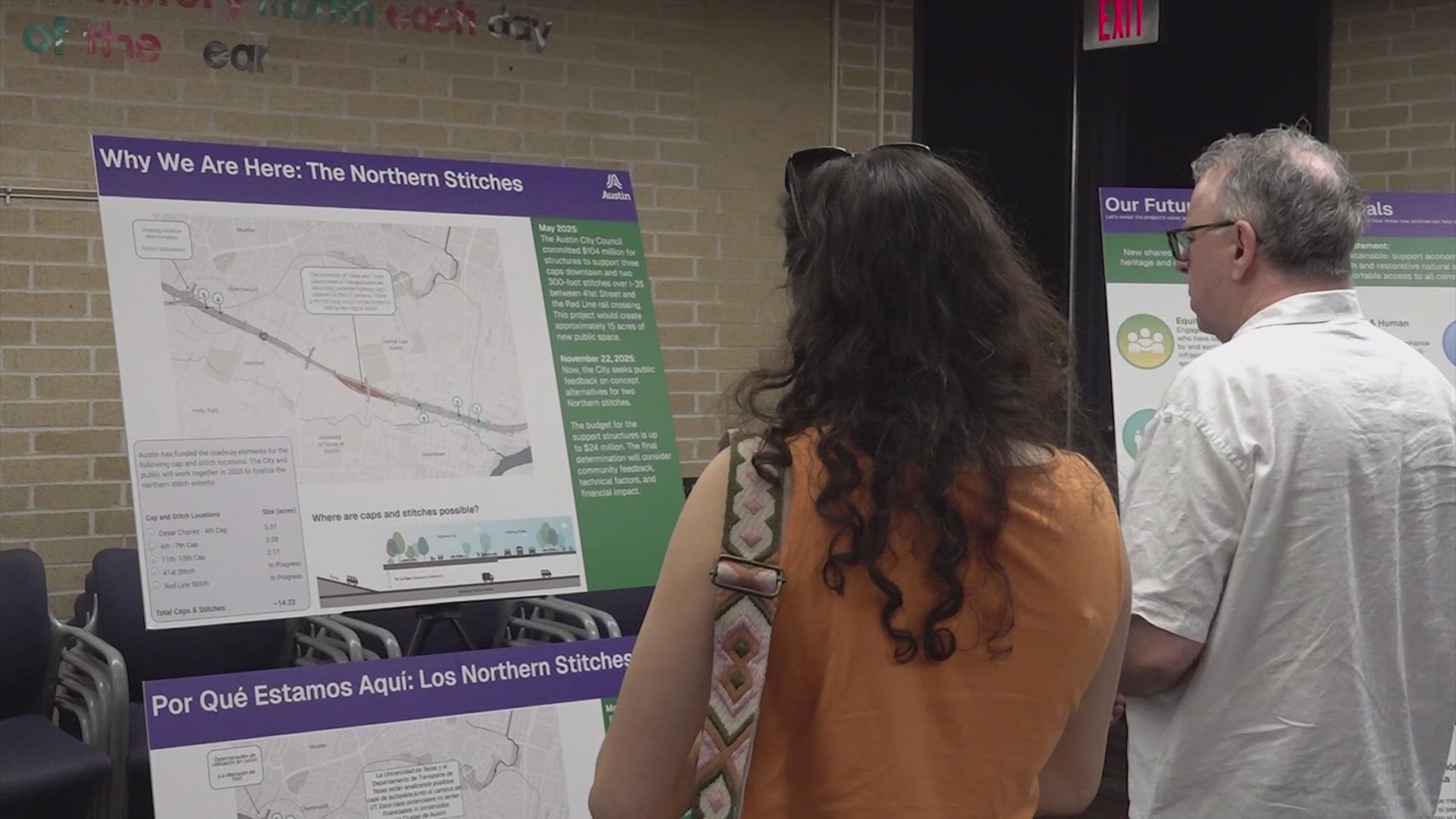Austin leaders propose final outline for stitches in cap-and-stitch project