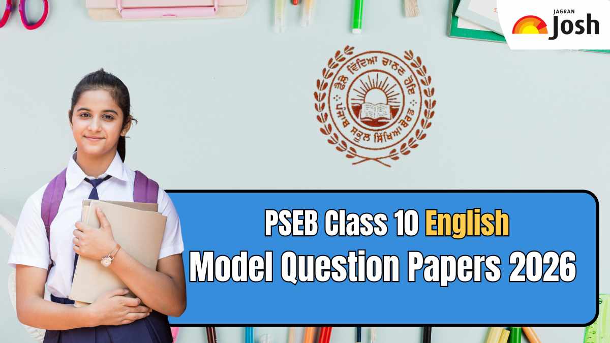 PSEB class 10 English model question papers 2026, download PDF
