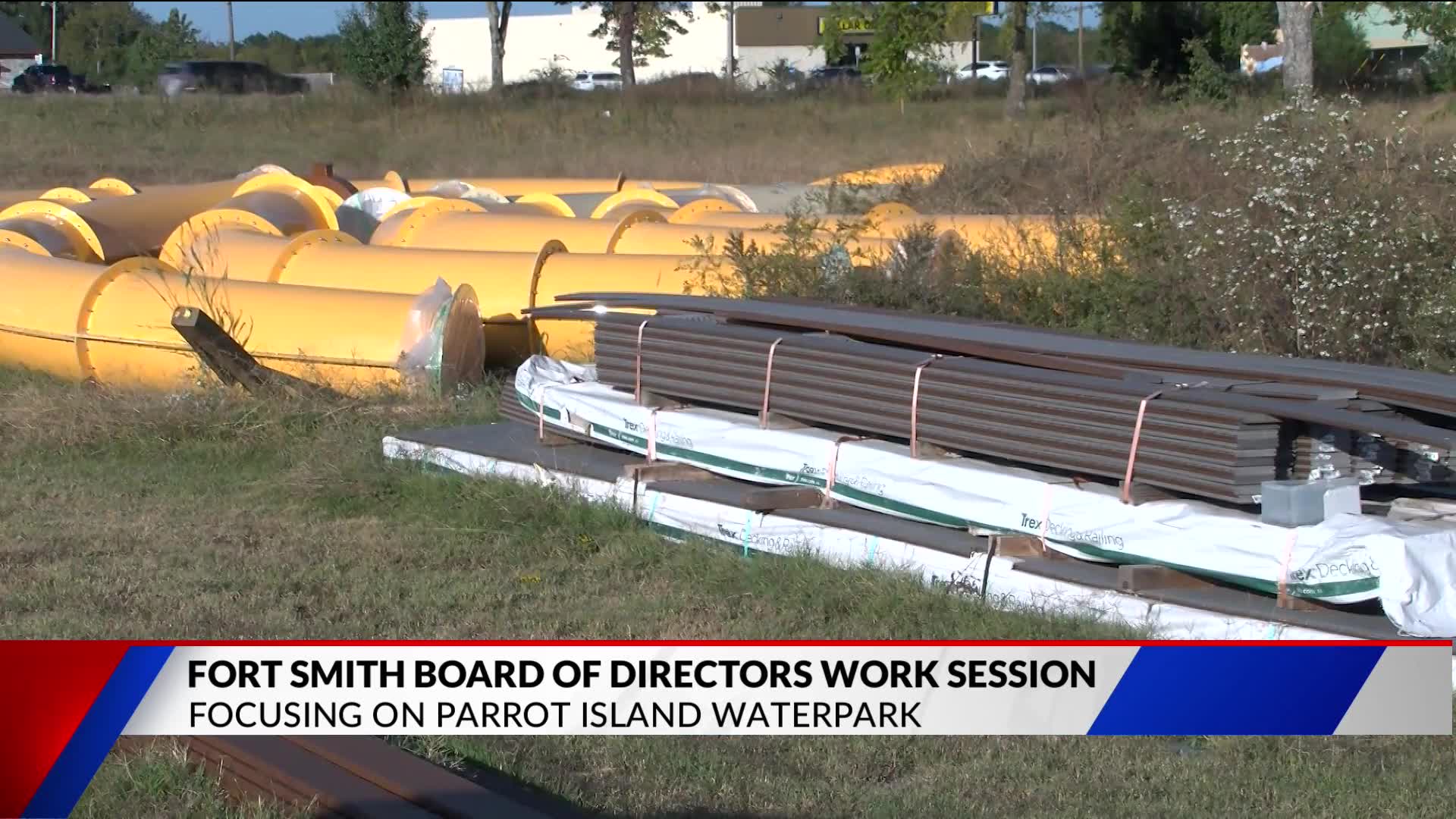 Fort Smith Board of Directors work session focusing on Parrot Island ...
