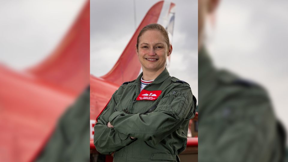 World-famous Red Arrows aerobatics team gets its first female commander