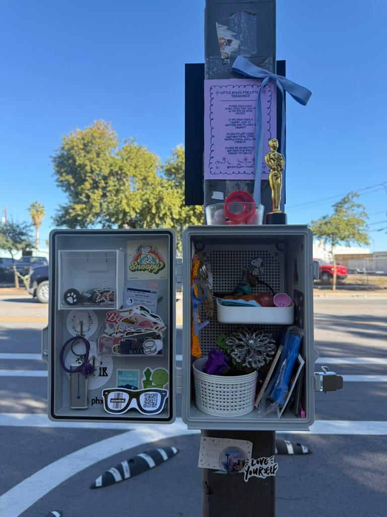 Move over, little libraries. Trinket boxes are taking over Phoenix