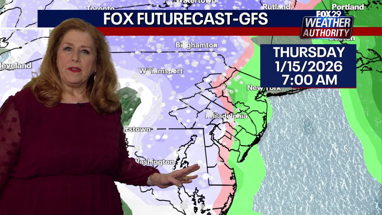 Philadelphia weather: Wintry mix to create messy Thursday morning commute