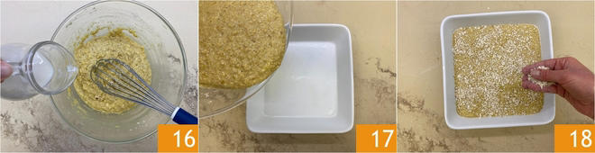 Banana bread baked oats con Nutella®