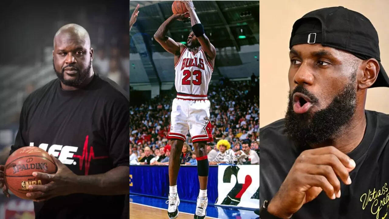 Shaquille O’Neal stirs up the GOAT conversation by crowning Michael ...