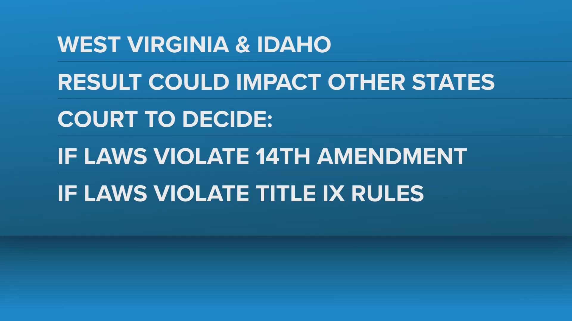 Supreme Court hears transgender student cases