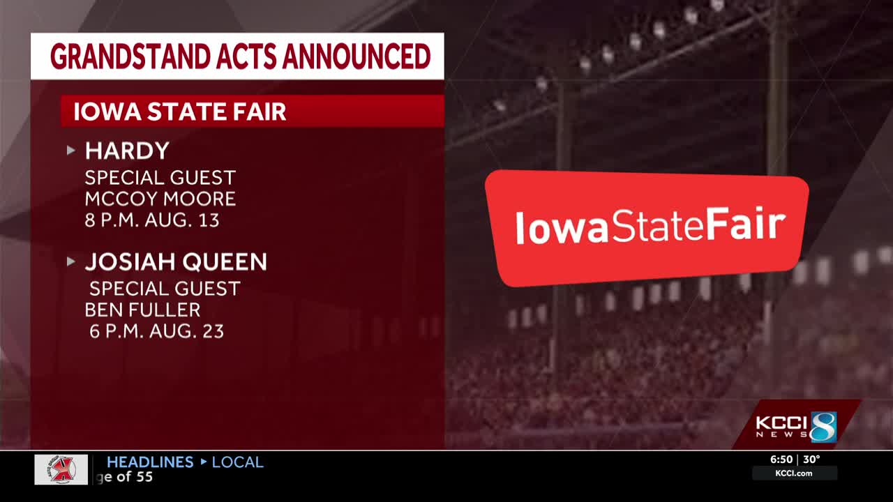 Iowa State Fair announces Christian and country stars as next ...