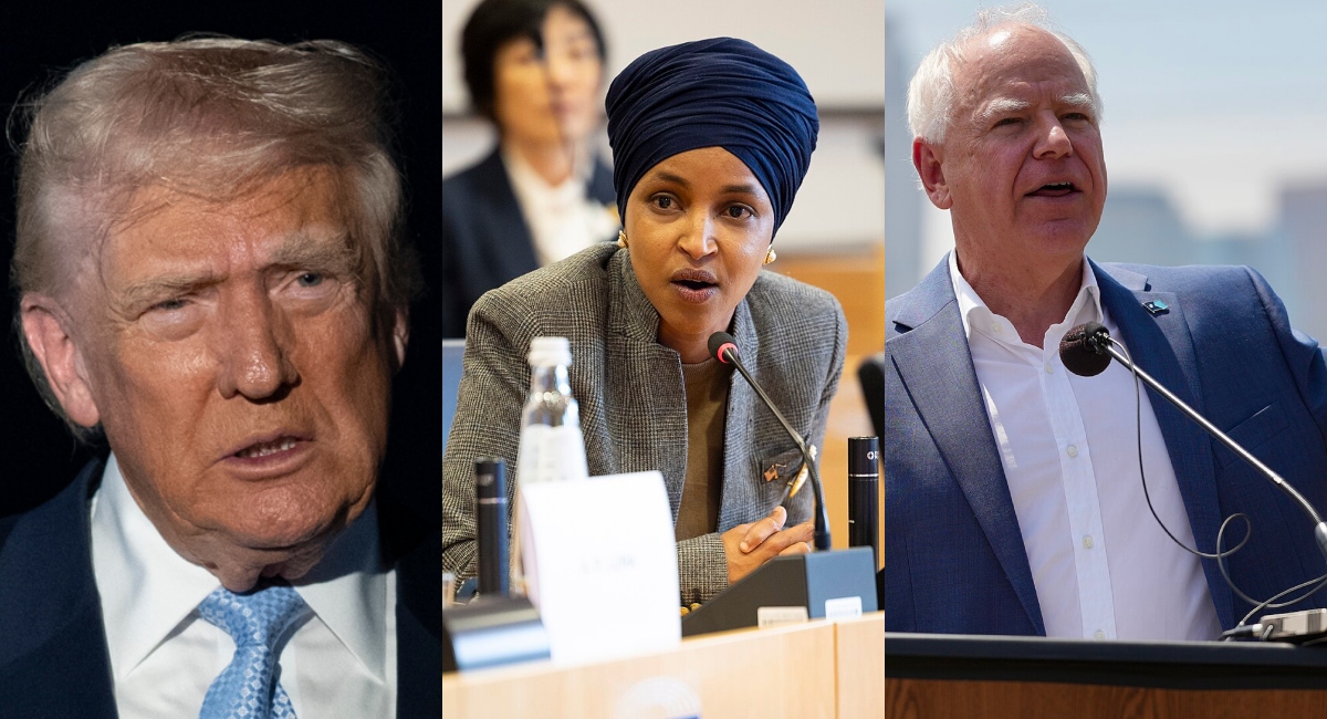 Donald Trump rips “disgusting” Ilhan Omar, “moronic” Tim Walz in latest ...