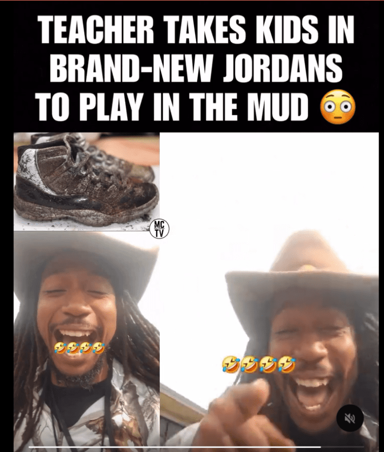 NBA fans can't stop laughing after teacher lets kids play in mud ...