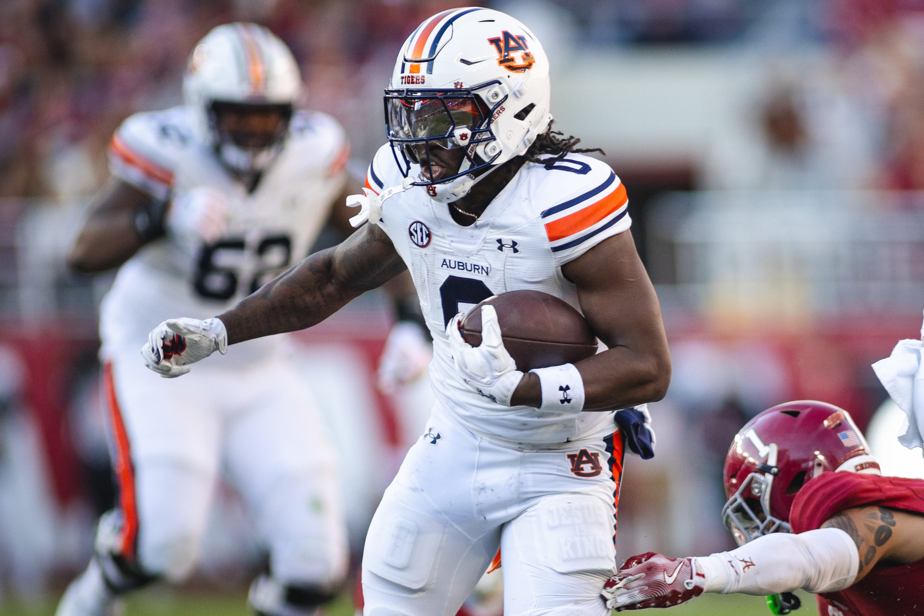 Former Auburn transfer RB Damari Alston signs with Tulsa