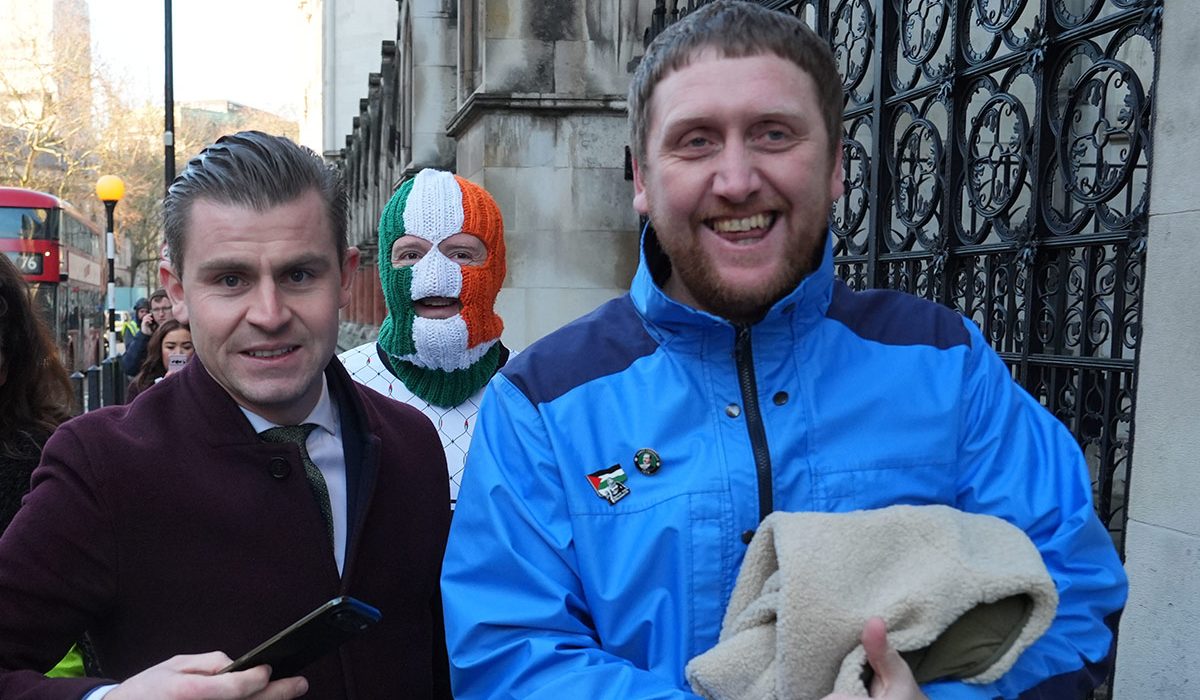 Kneecap supporters swarm outside London courts ahead of appeal