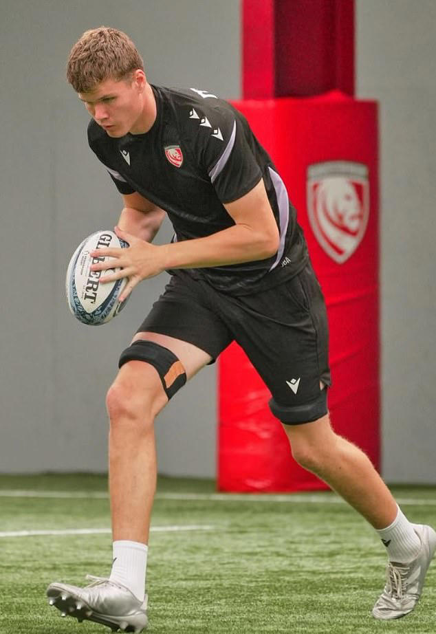 England's 6ft 9in rugby star with a very famous aunt - can you guess ...